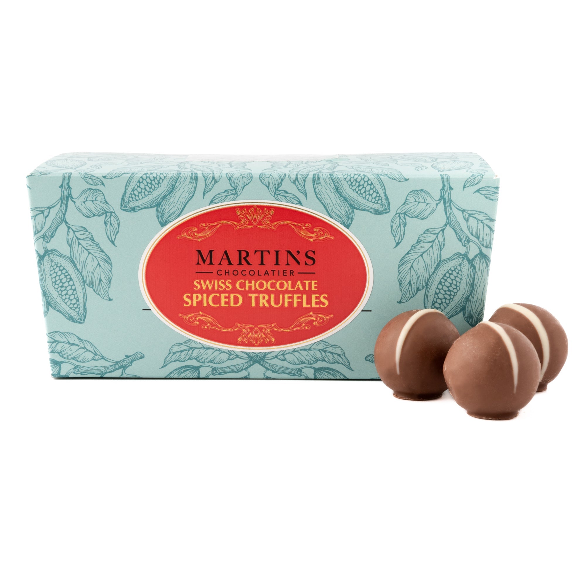 Chocolate Ballotin Swiss Chocolate Spiced Truffles